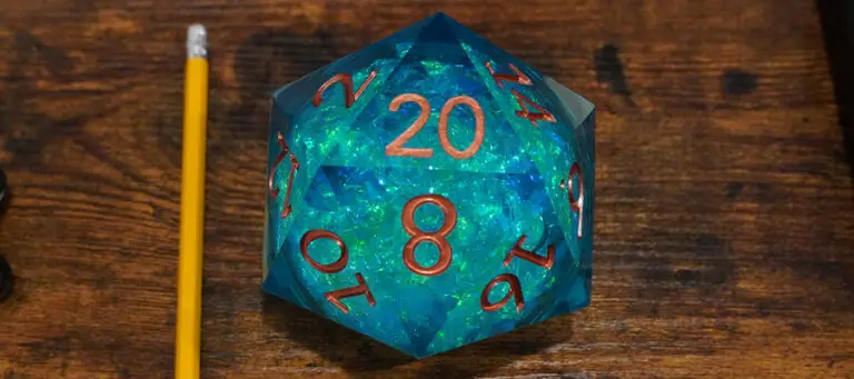 The Massive Resin "Chonk" D20 by Runic Dice – Flutes Loot